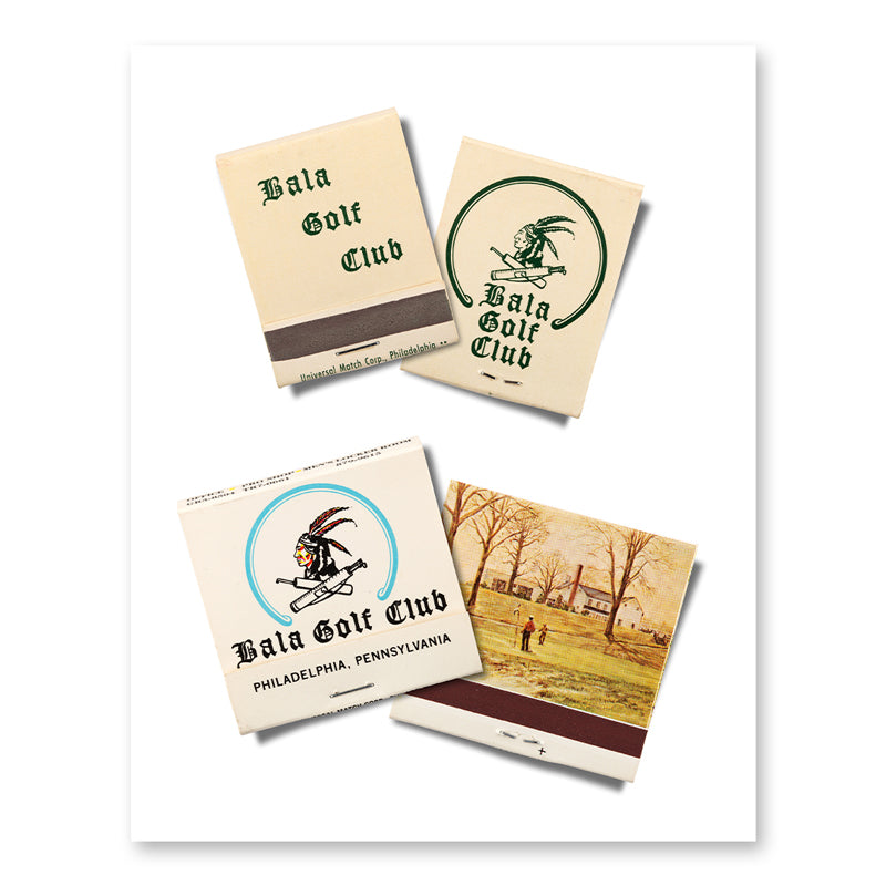 Matchbook Art | Bala Golf Club – Good Boy Originals