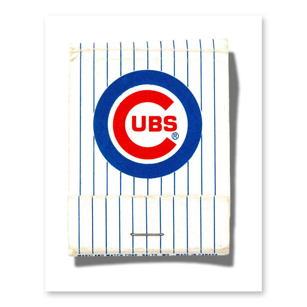 Matchbook Art || Chicago Cubs – Good Boy Originals