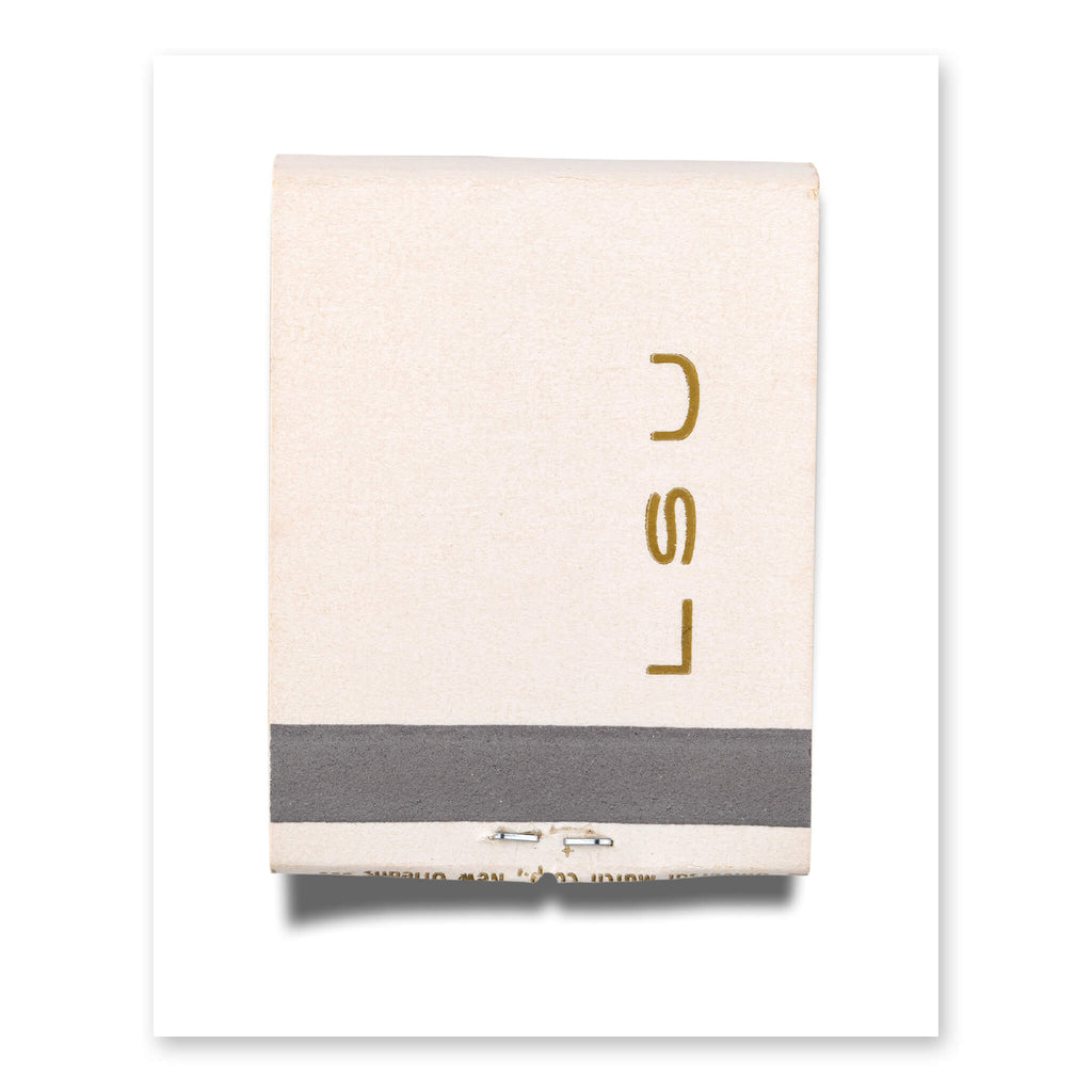 Matchbook Art || Louisiana State University (LSU) – Good Boy Originals