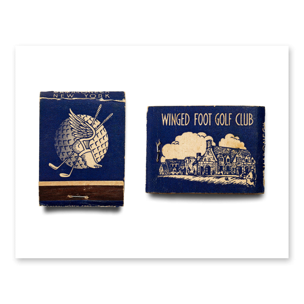 Matchbook Golf Art | Winged Foot Golf Club – Good Boy Originals